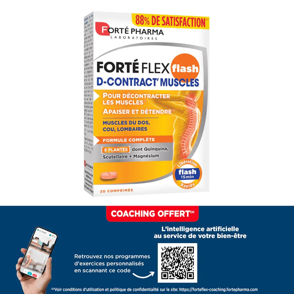 FortéFlex Flash pour muscles tendus