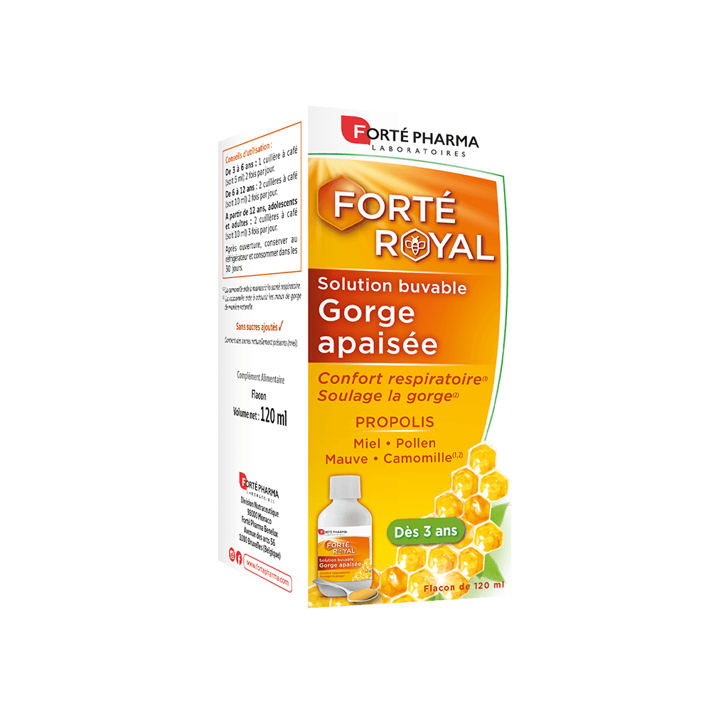 Forté Royal Solution buvable Gorge apaisée – Forté Pharma