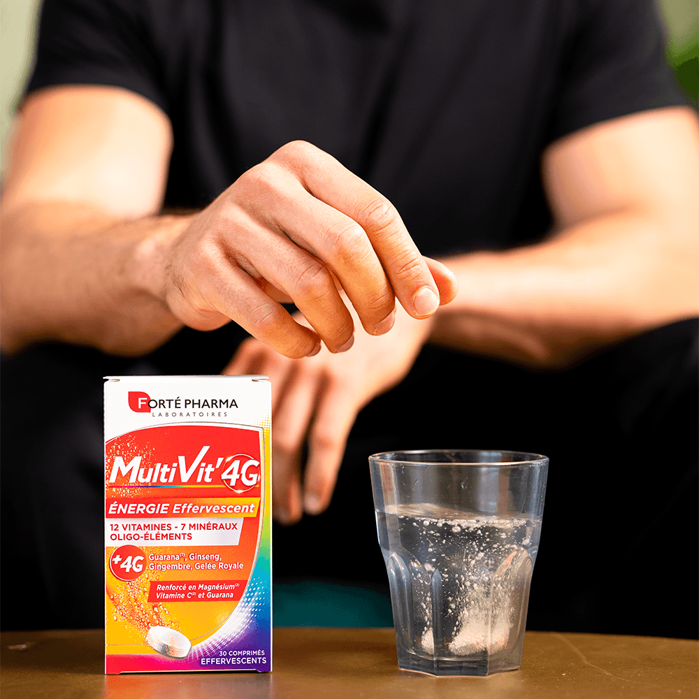 Multivit'4G Energie Effervescent - Vitamines | Forté Pharma