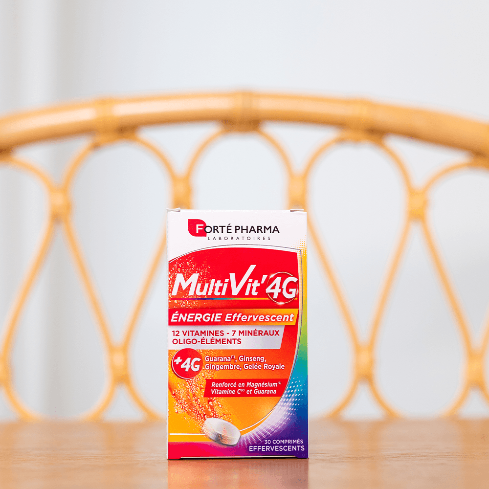 Multivit'4G Energie Effervescent - Vitamines | Forté Pharma