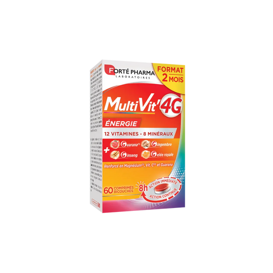 Multivit’4G Énergie, formule quotidienne