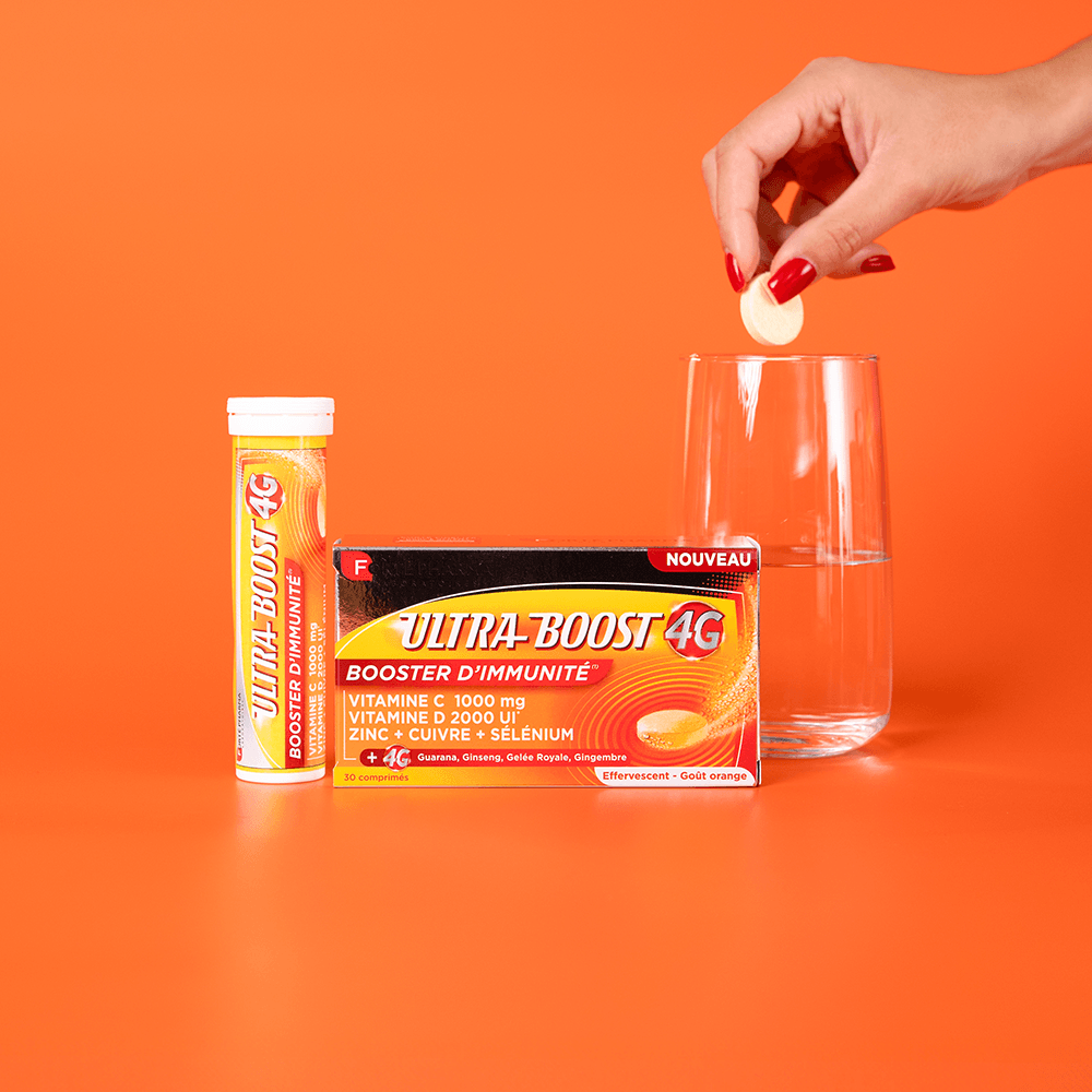 UltraBoost 4G Booster d'Immunité - Energie et immunité | Forté Pharma